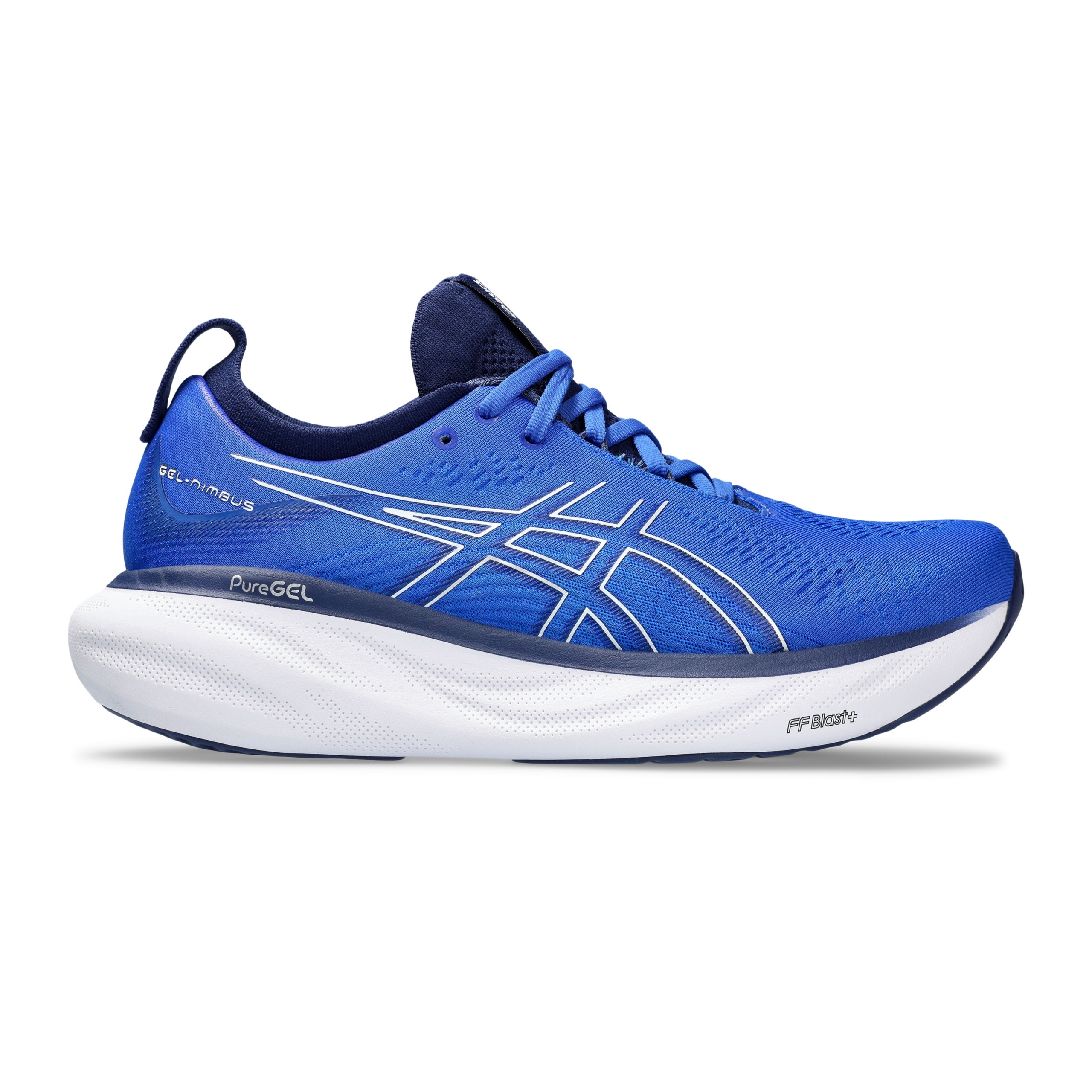 Asics Gel-Nimbus 25 Blue Running Shoes - Footwear UK