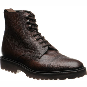 Loake Aquarius rubber-soled boots in Dark Brown Grain Oxfords Loafers ...