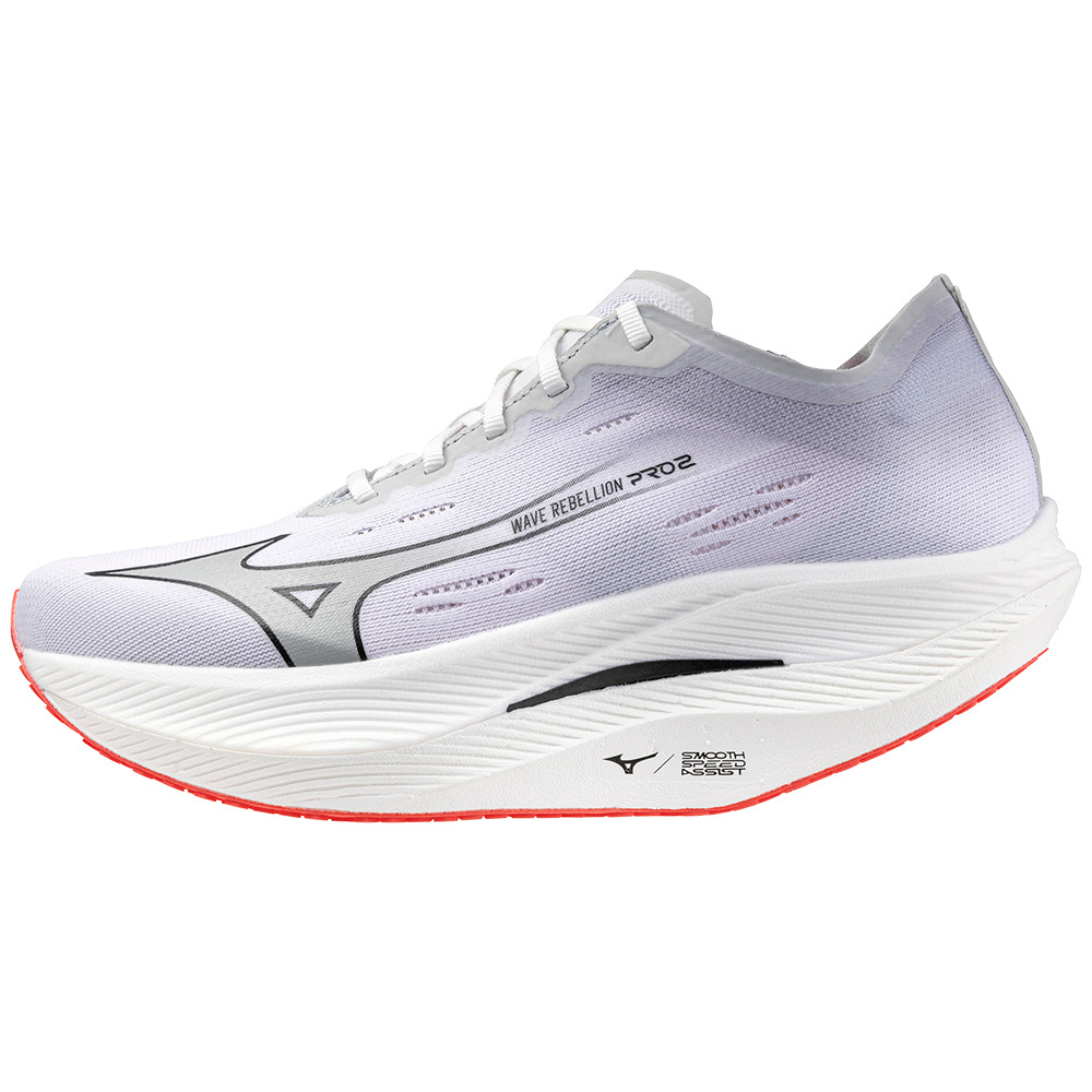 Mizuno Wave Rebellion Pro 2 White Running Shoes – Footwear UK