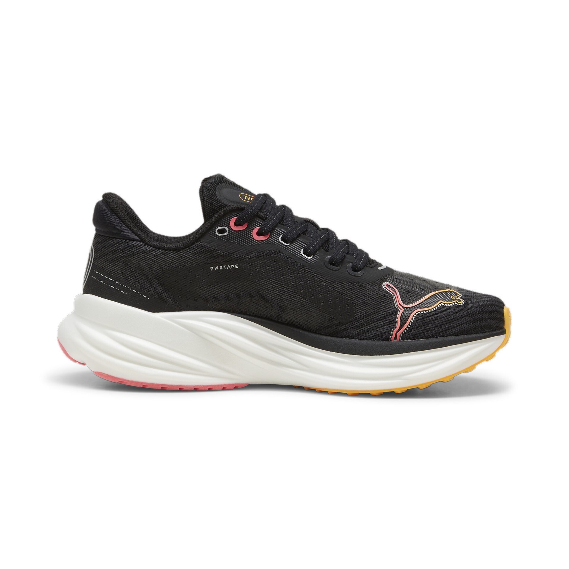 Puma Magnify Nitro 2 Tech FF Wns Black Running Shoes - Footwear UK
