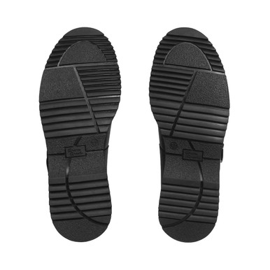 Start-Rite Embrace, Black leather girls buckle Angry Angels school shoes